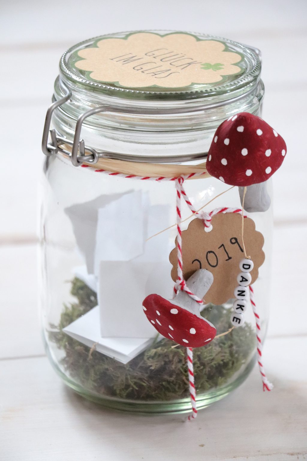 DIY: Glück im Glas - Glücksmomente sammeln - Lavendelblog