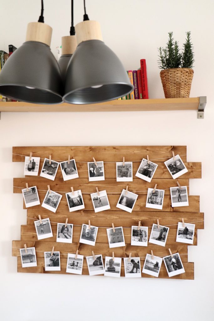 Faszinierend Ausgefallene Fotowand Holz Bilder