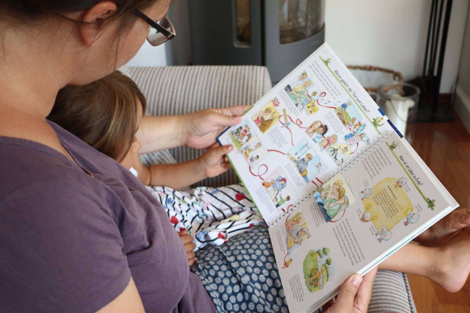 Kindern den Tod erklären: Zwischen Trauer und Zuversicht - Lavendelblog